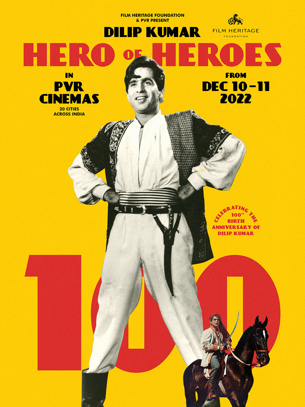 Dilip Kumar – Hero of Heroes: A Film Festival Celebrating 100 years of a Legend of Indian cinema ...
