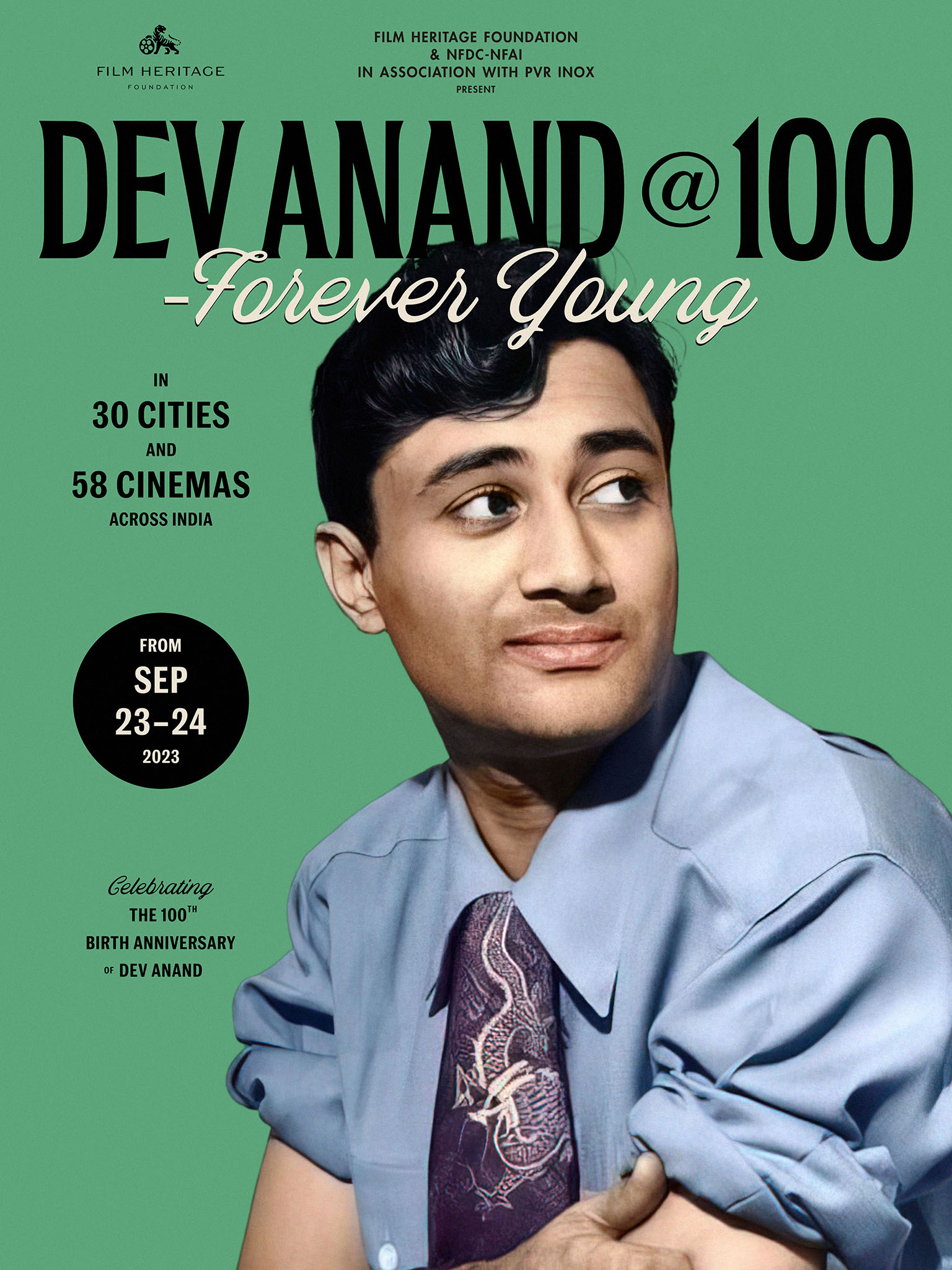 Dev Anand @100 – Forever Young: A Film Festival Celebrating the 100th ...