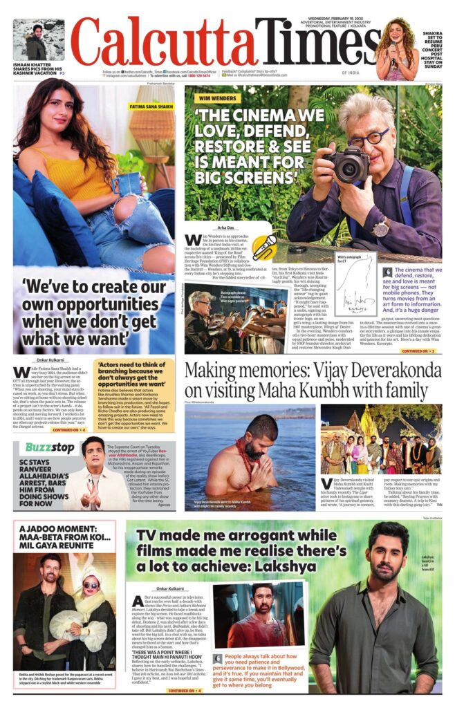 Calcutta Times - 19-02-2025_Page_1 - Film Heritage Foundation