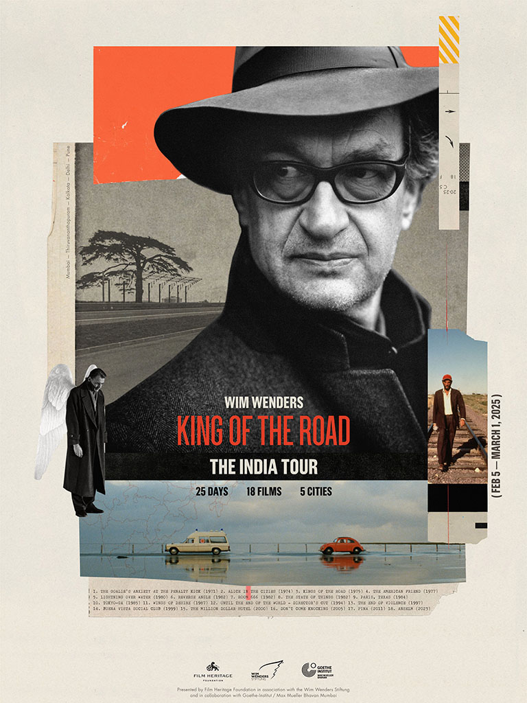 Wim Wenders – King of the Road – The India Tour (February 5 - March 1 ...